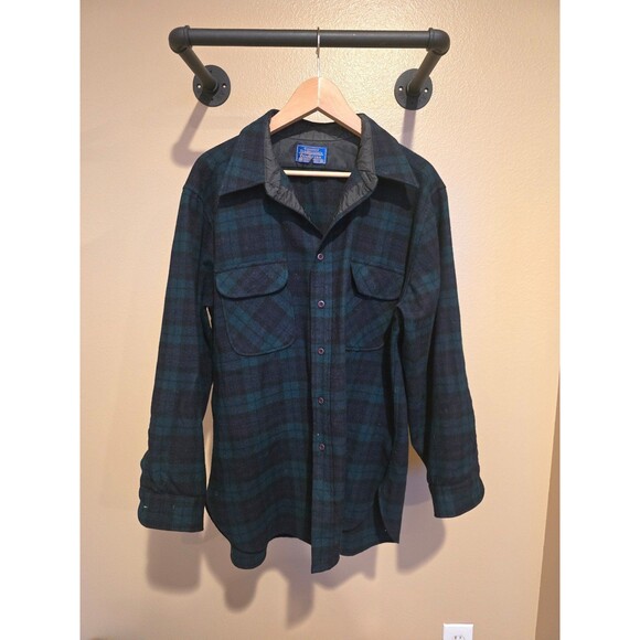 Pendleton | Shirts | Pendleton Button Up 0 Wool Plaid Shirts Mens Xl Authentic Blackwater Tartan ...